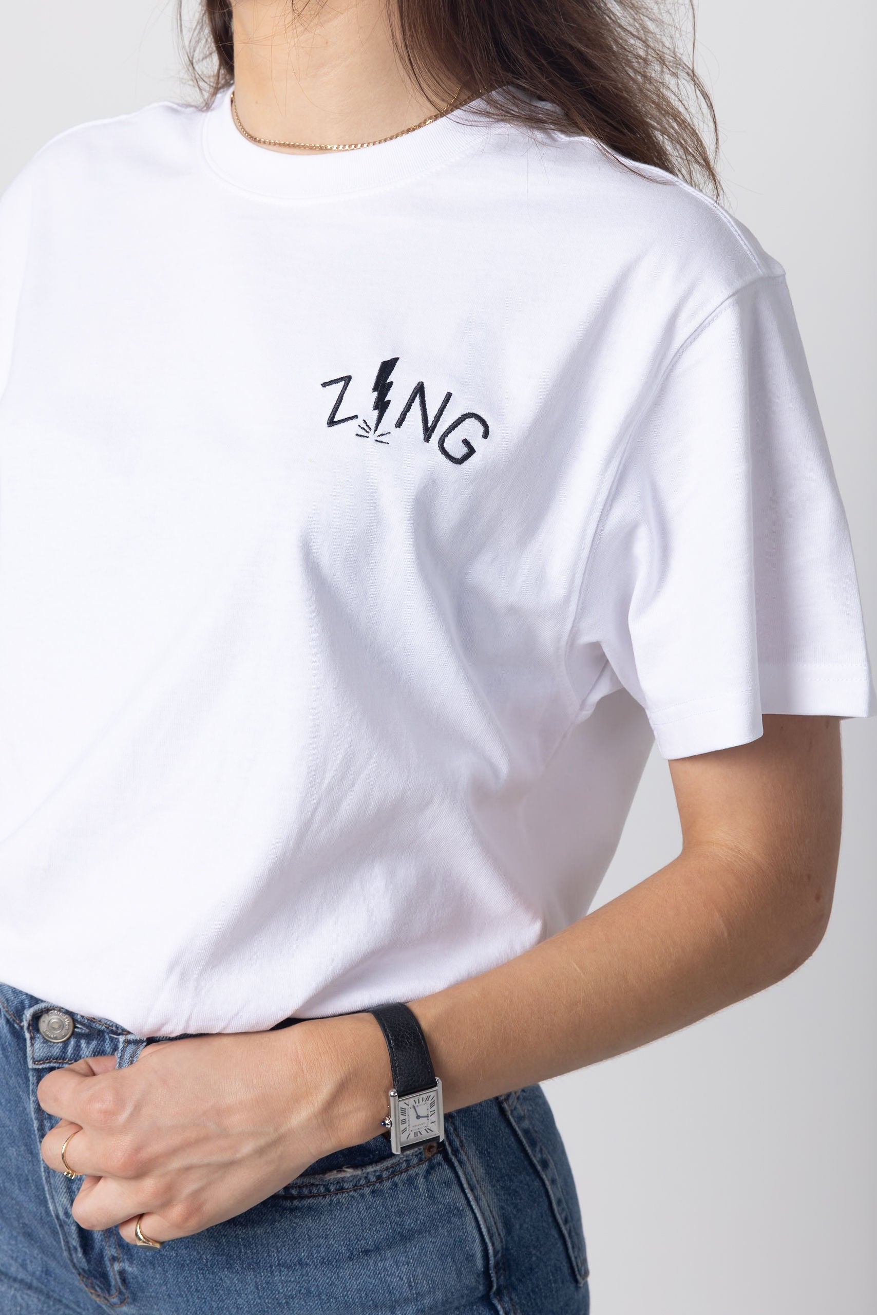 ZING t-shirt - white – HOUSE OF ZING
